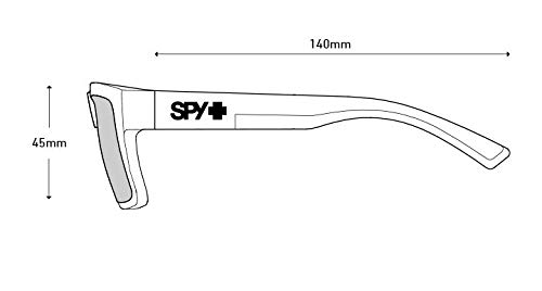 SPY Optic Men's Montana Square Sunglasses