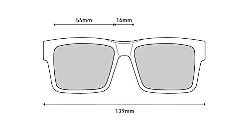 SPY Optic Men's Montana Square Sunglasses