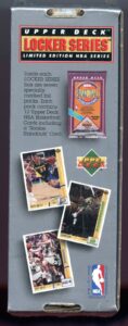 1991-92 upper deck michael jordan locker set basketball card wax pack box sealed