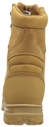 Carhartt mens Cmf8058 Rugflx 8" Wheat Soft Work Boot, Wheat, 9.5 US