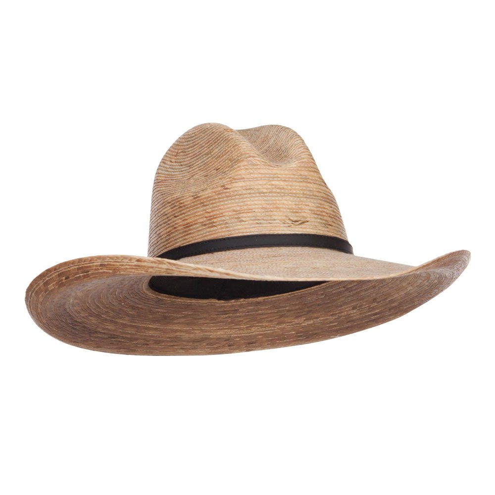 Palm Braid Ranchero Cowboy Hat - Dk Palm XL