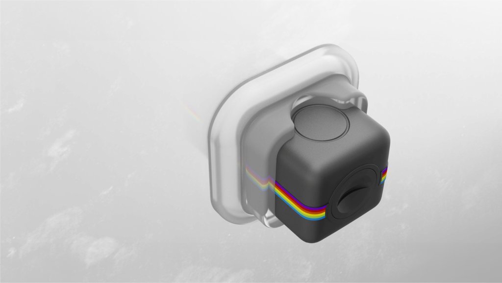 Polaroid Cube & Cube + Eye Suction Holder for Glass, Wall, Table, Aquarium and More