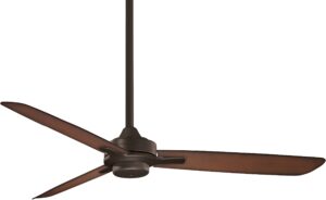 minka-aire f727-orb rudolph 52" ceiling fan & wall control in oil rubbed bronze