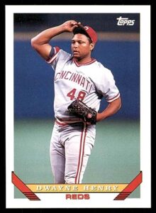 1993 topps # 29 dwayne henry cincinnati reds (baseball card) nm/mt reds