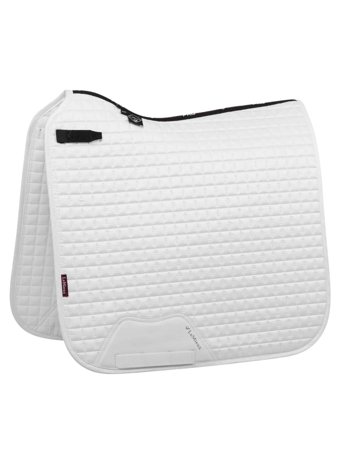 Suede Dressage Square White Large