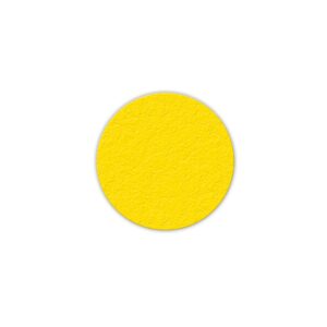 INCOM Manufacturing: Workplace Marker 3" Circle, Yellow (Pack of 25)