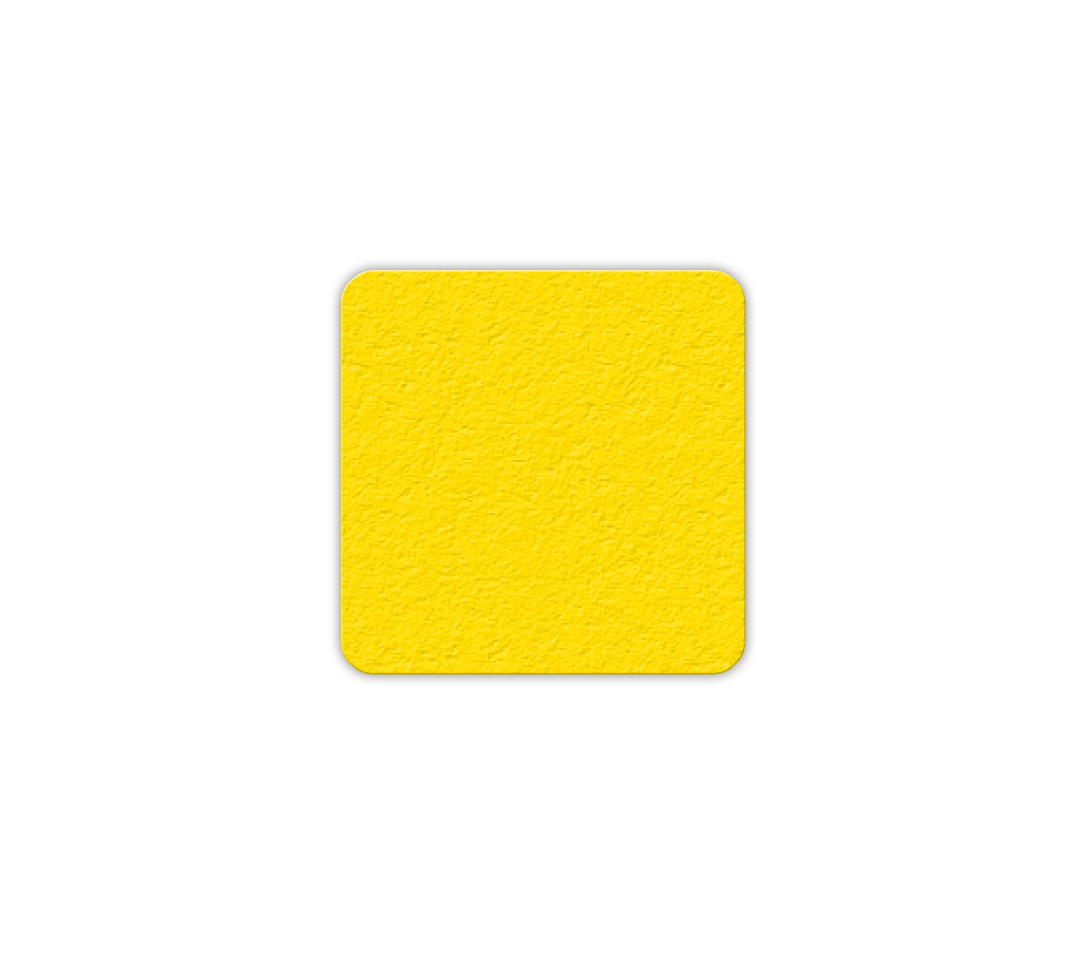 INCOM Manufacturing: Workplace Marker 3" Square, Yellow (Pack of 25)