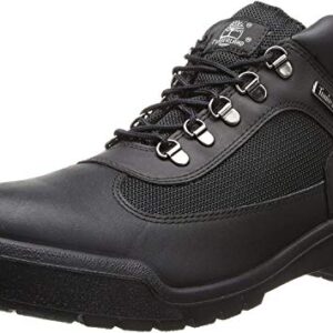 Timberland Men's Waterproof Field Boot, Black, 9