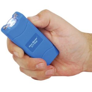 li'l guy 12 million volt blue mini stun gun flashlight