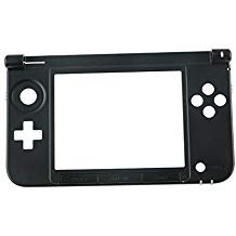 replacement shell housing bottom middle plastic frame for nintendo 3ds xl ll case shell black