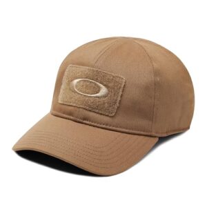 oakley mens si cotton baseball caps, coyote, small-medium us