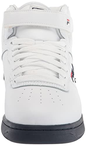 Fila womens Fila F-13 Big Kids Sneaker, White/Navy/Red, 5.5 Big Kid US