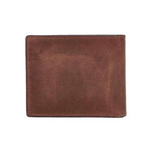 Fossil Men's Derrick Leather RFID-Blocking Bifold Passcase with Removable Card Case Wallet, Brown, (Model: ML3771200)