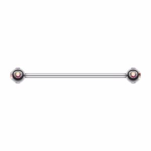 aurora gem ball wildklass industrial barbell