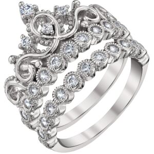 guliette verona silver crown ring (8)