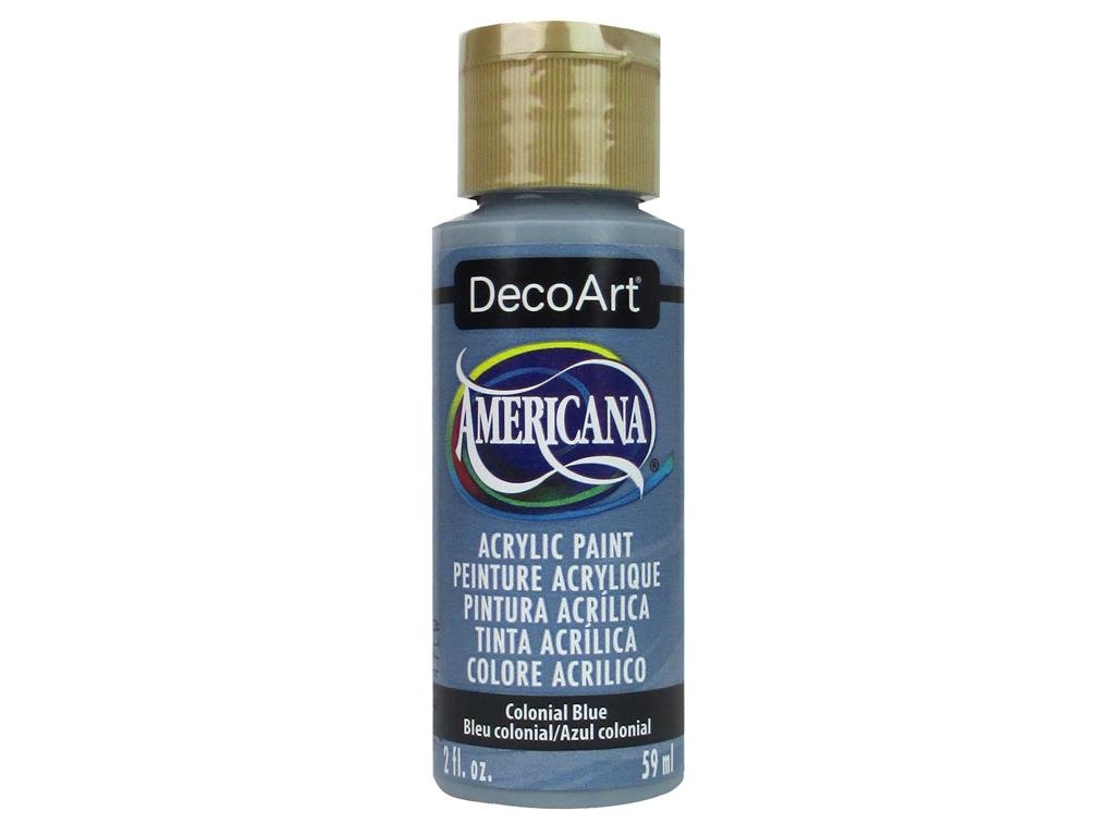 Decoart Colonial Blue Americana Acrylic, 2 Fl Oz (Pack of 1)