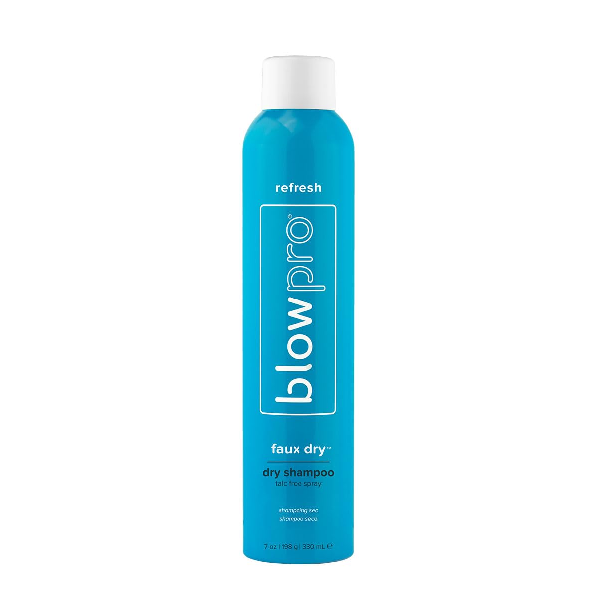 blowpro Faux Dry Spray Shampoo 7oz, Removes Excess Oils and buildup w/o Water, Re-Energizes Blowdry style, Adds Volume to Hair Root, Adds Shine, Resiliency & Strength, Safe for All Hair Types 7oz