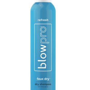 blowpro Faux Dry Spray Shampoo 7oz, Removes Excess Oils and buildup w/o Water, Re-Energizes Blowdry style, Adds Volume to Hair Root, Adds Shine, Resiliency & Strength, Safe for All Hair Types 7oz