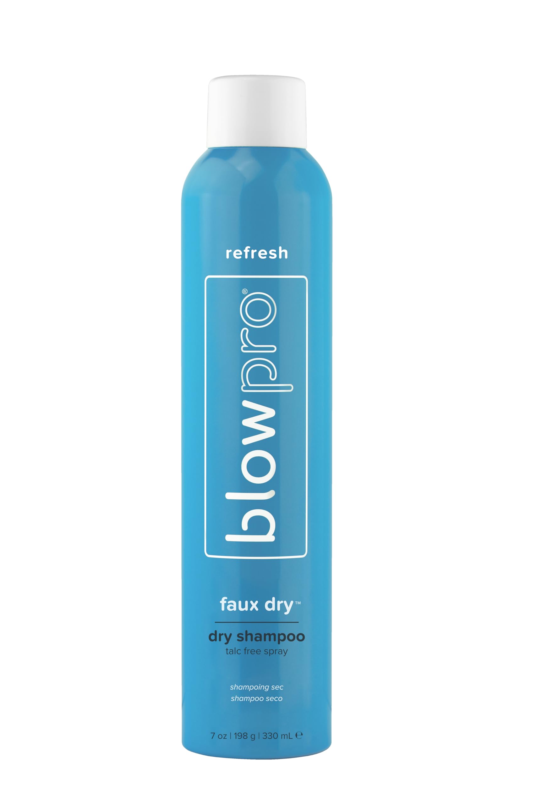 blowpro Faux Dry Spray Shampoo 7oz, Removes Excess Oils and buildup w/o Water, Re-Energizes Blowdry style, Adds Volume to Hair Root, Adds Shine, Resiliency & Strength, Safe for All Hair Types 7oz