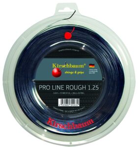 kirschbaum reel pro line rough 1.25 mm (17g) 660ft, black, (k2plr125)