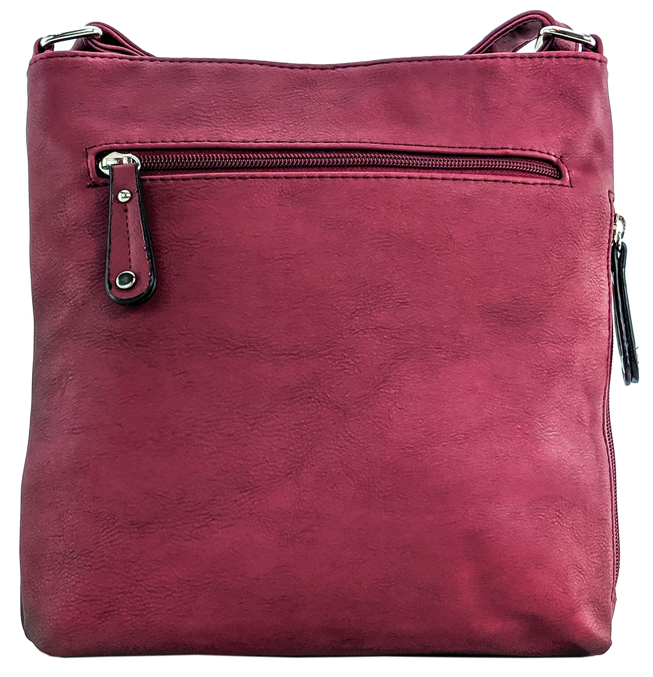 Purse King Colt Red Concealed Carry Handbag