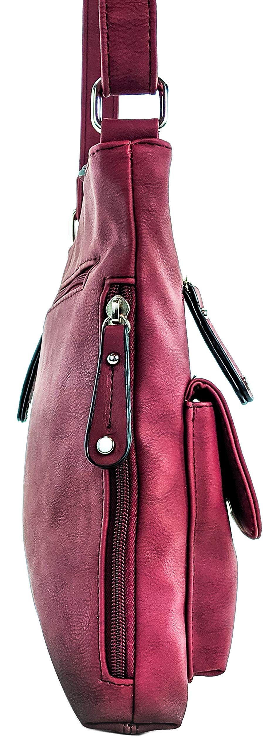 Purse King Colt Red Concealed Carry Handbag