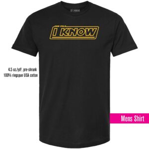 I Love You... I Know - Matching Couples T-Shirt Set (Women Medium/Men Large, Sun Yellow)