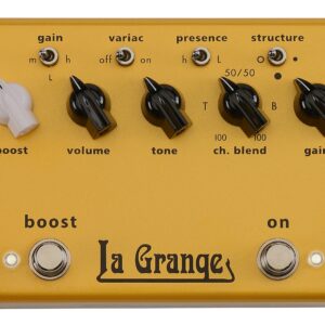 Bogner La Grange Overdrive Guitar Effects Pedal with Independent Boost