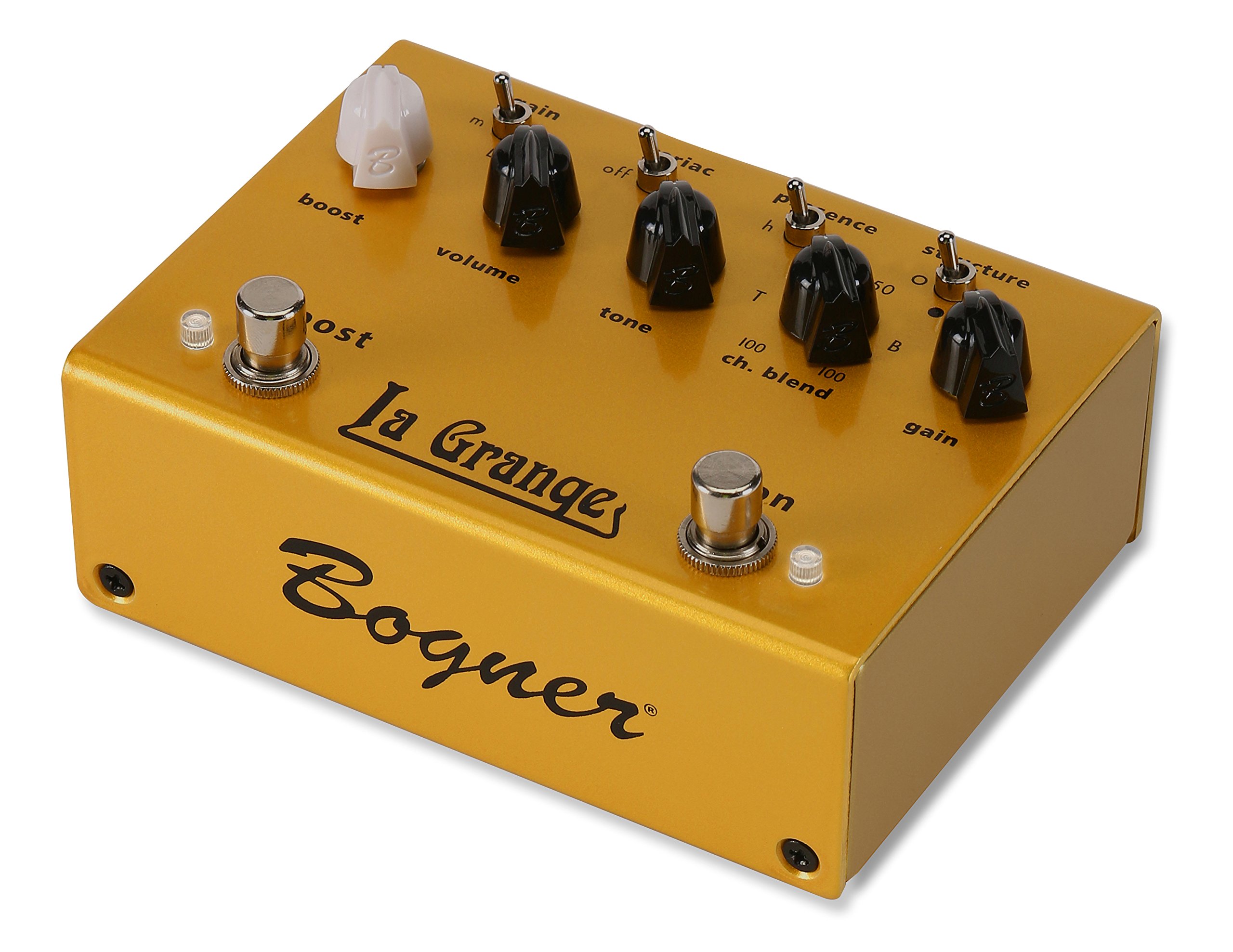 Bogner La Grange Overdrive Guitar Effects Pedal with Independent Boost