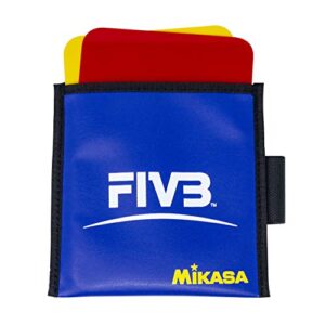 Mikasa VK Volleyball Referee Cards, Red/Yellow, Size 4