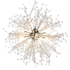 gdns dandelion chandelier firework chandeliers led light crystal pendant lighting ceiling light fixtures chandeliers lighting,dia 23.5 inch