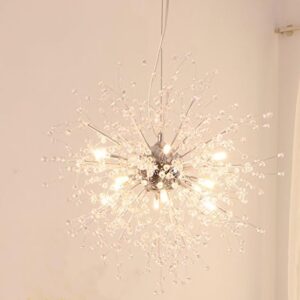 GDNS Dandelion Chandelier Firework Chandeliers LED Light Crystal Pendant Lighting Ceiling Light Fixtures Chandeliers Lighting,Dia 23.5 inch