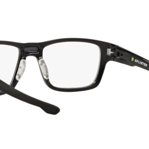 Oakley Men's OX8077 Splinter Square Reading Glasses, Black Ink, 54mm + 1