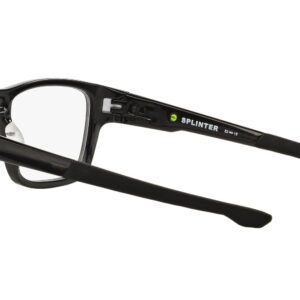 Oakley Men's OX8077 Splinter Square Reading Glasses, Black Ink, 54mm + 1