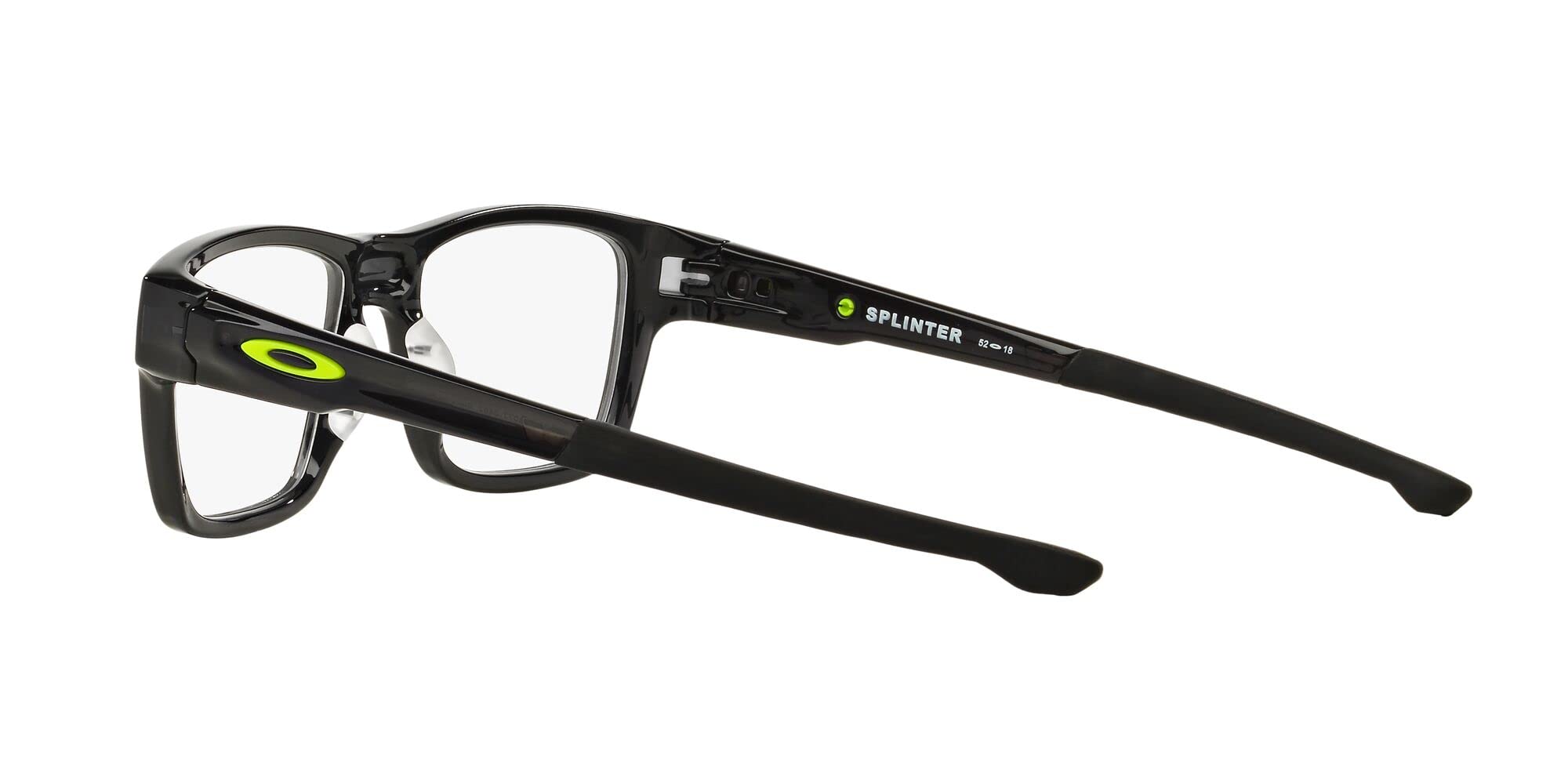 Oakley Men's OX8077 Splinter Square Reading Glasses, Black Ink, 54mm + 1