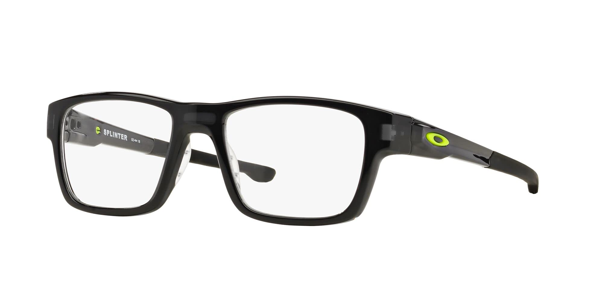 Oakley Men's OX8077 Splinter Square Reading Glasses, Black Ink, 54mm + 1