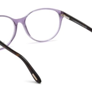 Tom Ford - FT 5403, Round, ACETATE/SILVER, women, LILAC (078 A), 54/15/140