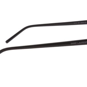 SAINT LAURENT Square Eyeglasses SL 104 001 Black/Palladium 52mm 104