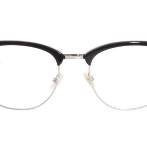 SAINT LAURENT Square Eyeglasses SL 104 001 Black/Palladium 52mm 104