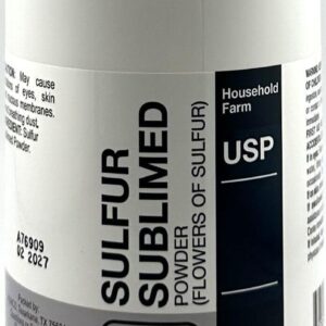 Humco Sulfur Sublimed Powder USP 12 oz WLM