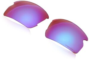 oakley flak 2.0 rectangular replacement sunglass lenses, prizm golf, 59 mm