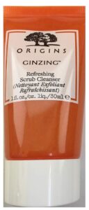 origins ginzing refreshing scrub cleanser 1 fl.oz./30ml