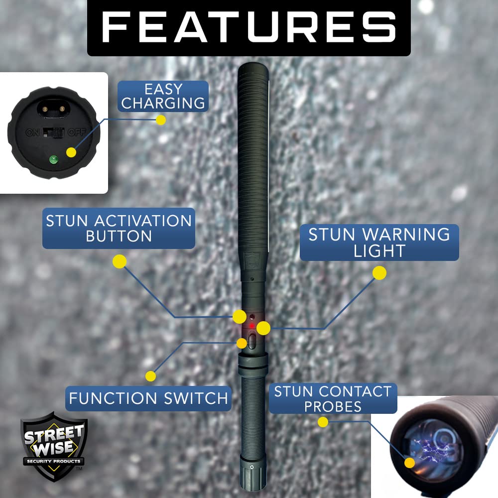 Streetwise Lightning Rod 7,000,000 Stun Stick