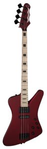 dean us131038 john 4-string bass guitar, metallic red