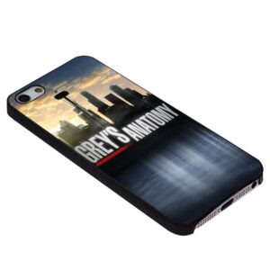 grey's anatomy logo for iphone case (iphone 6s plus black)