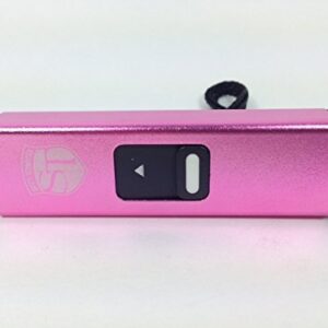 Slider 3 Million Volt Mini Stun Gun Flashlight Pink