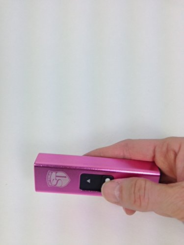 Slider 3 Million Volt Mini Stun Gun Flashlight Pink