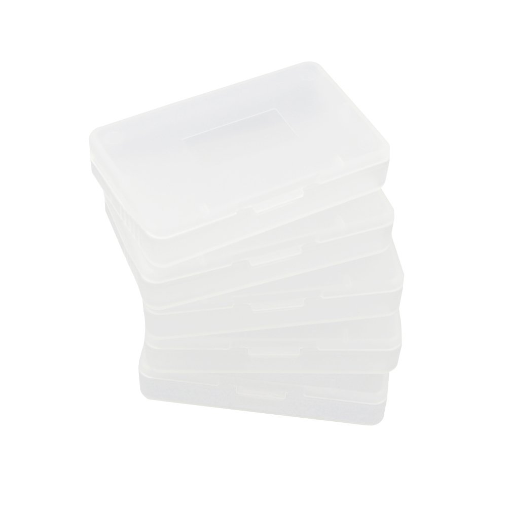 Ninthseason 10 Pcs/Lot Clear Plastic Game Cartridge Card Box Case Cover for Game Boy Gba Sp Gbm