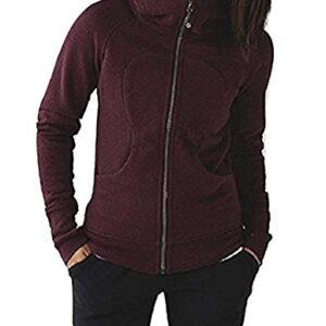 lululemon Scuba Hoodie III Heathered Bordeaux Drama (6)