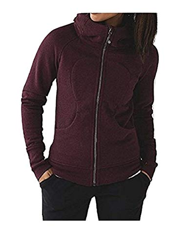 lululemon Scuba Hoodie III Heathered Bordeaux Drama (6)